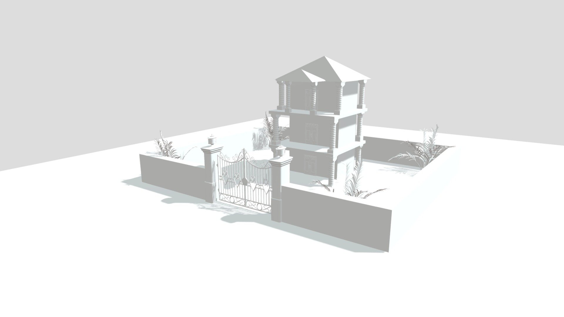Indian house - Download Free 3D model by nextl8665 [67aac7c] - Sketchfab