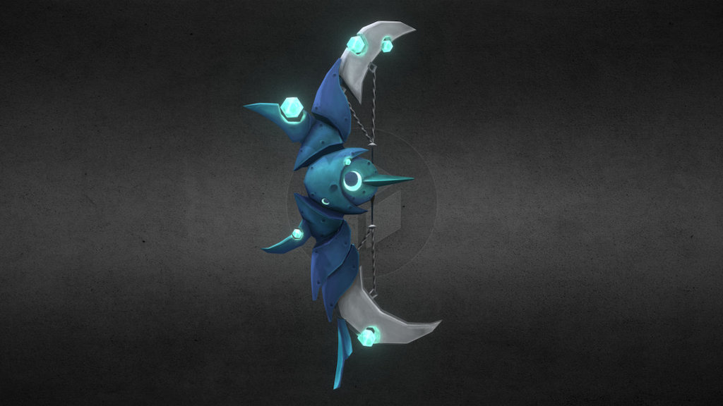Lunar Fury Bow - 3D model by Alan O Brien (@aob) [67accf9] - Sketchfab