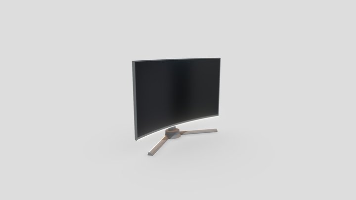 Curved-screen 3D models - Sketchfab