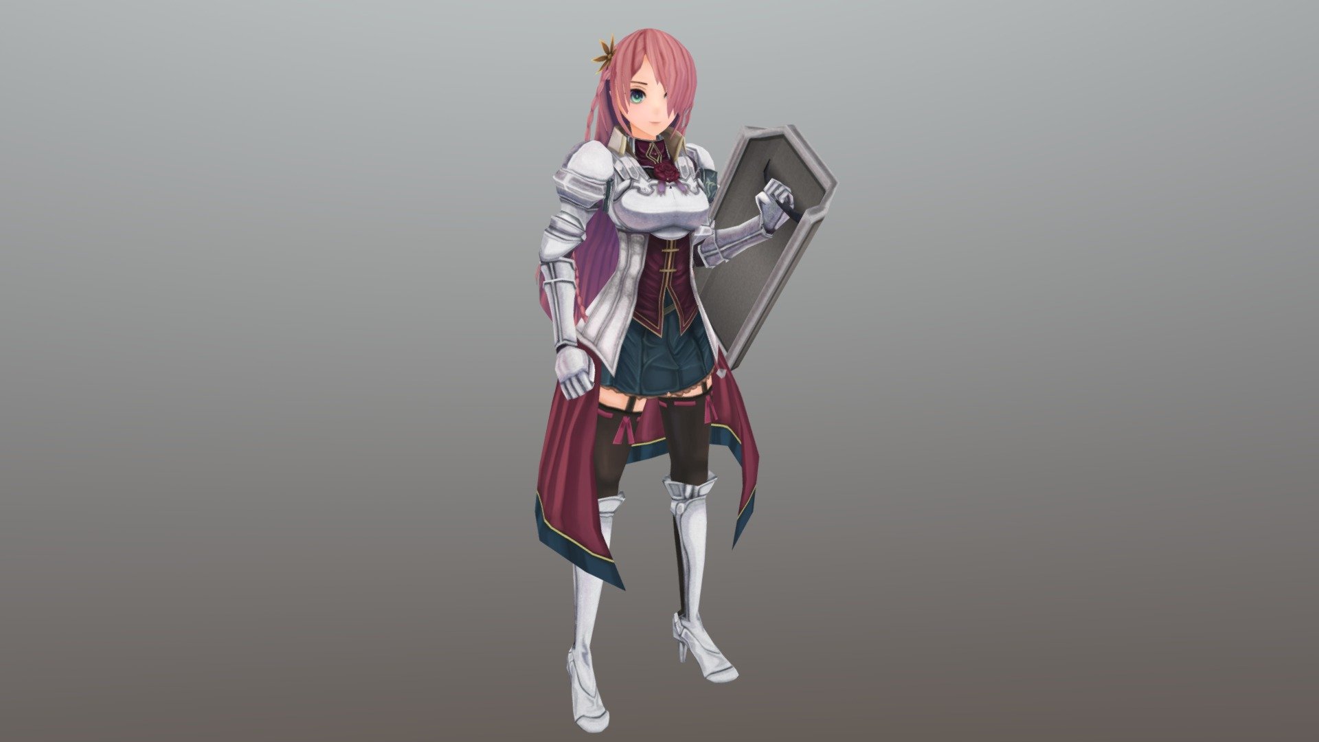 Female Shield - 3D model by KShana (@alstn996) [67ae7e6] - Sketchfab