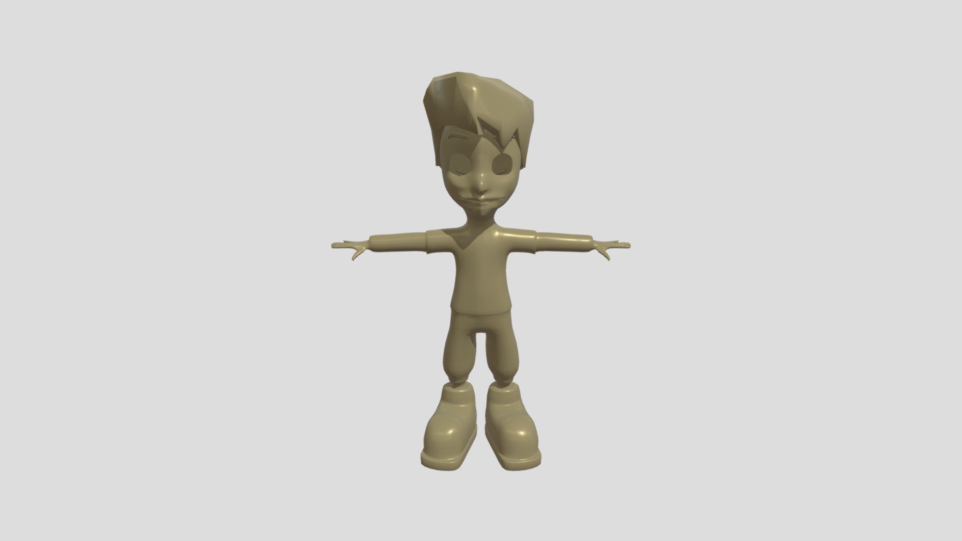 Cartoon Charater - 3D model by ashishbohra2000 [67ae93d] - Sketchfab