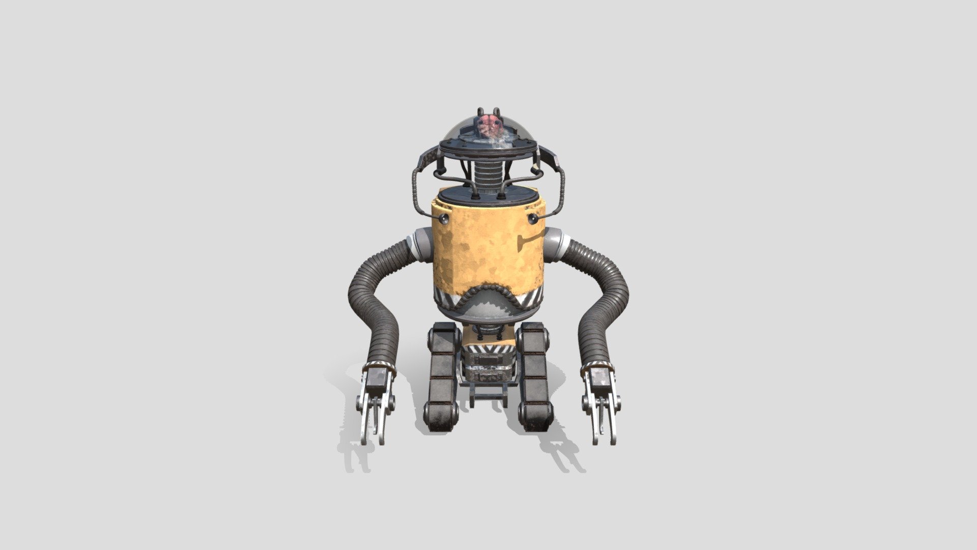 Robot_Realistic - 3D model by A0093264 [67af930] - Sketchfab