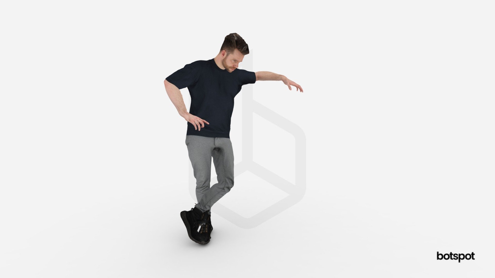 Fullbody scan // Pose 01 - 3D model by botspot (@botspot3d) [67b0215 ...
