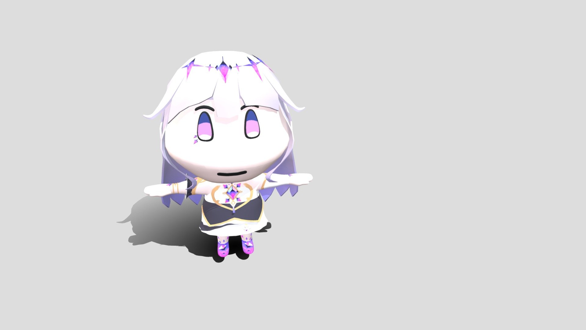Koseki Bijou - Download Free 3D model by PechayGuy [67b0764] - Sketchfab