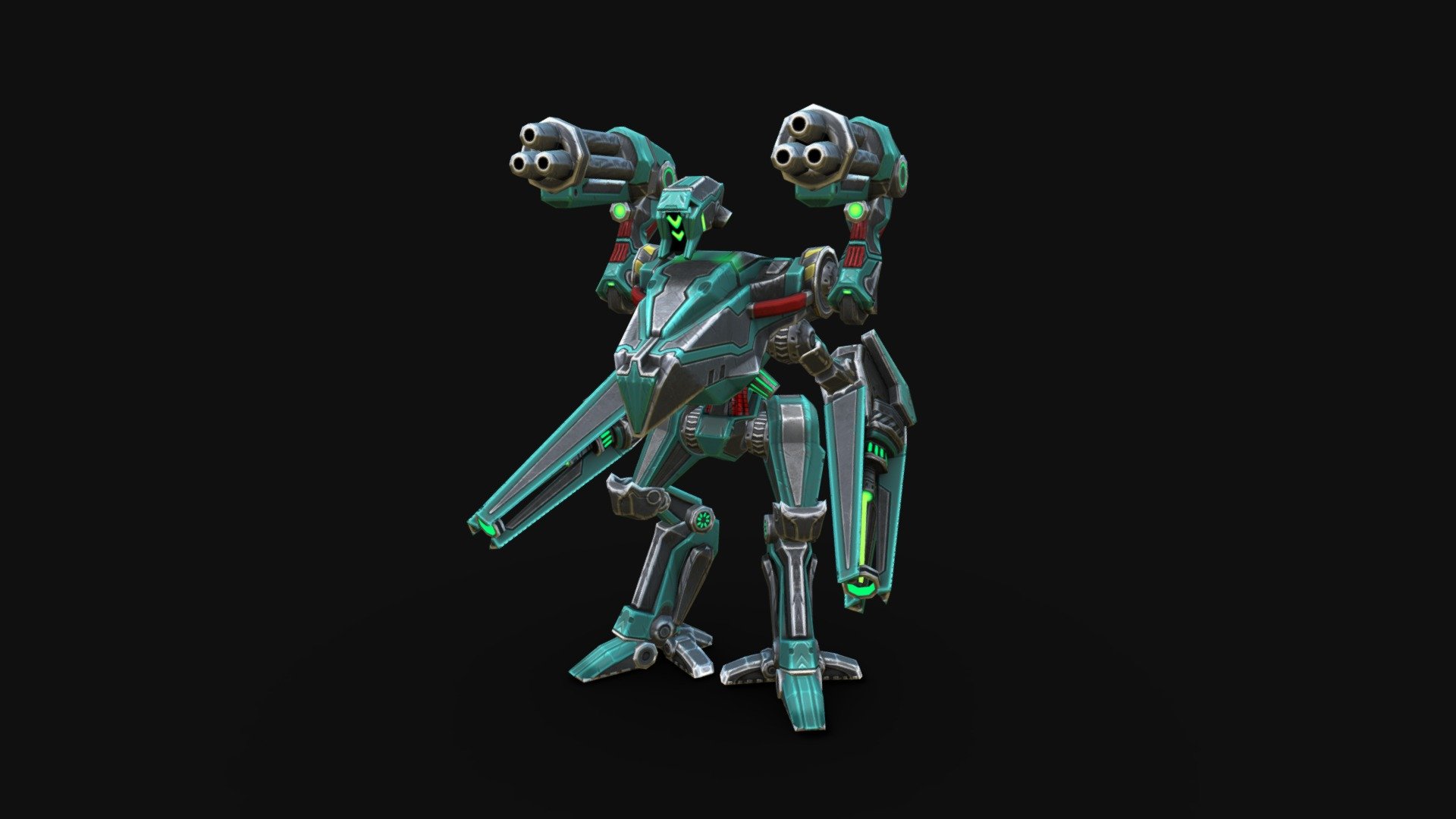 Skynet_Miniboss_01 - 3D model by CC (@ccsf) [67b2478] - Sketchfab