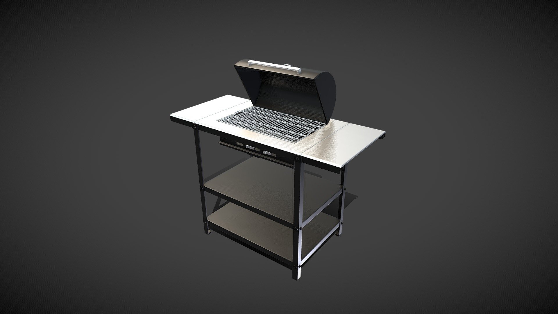 Barbecue - Buy Royalty Free 3D model by Sandeep Choudhary ...