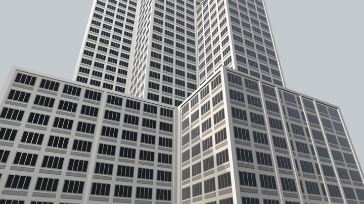 Tall-building 3D models - Sketchfab