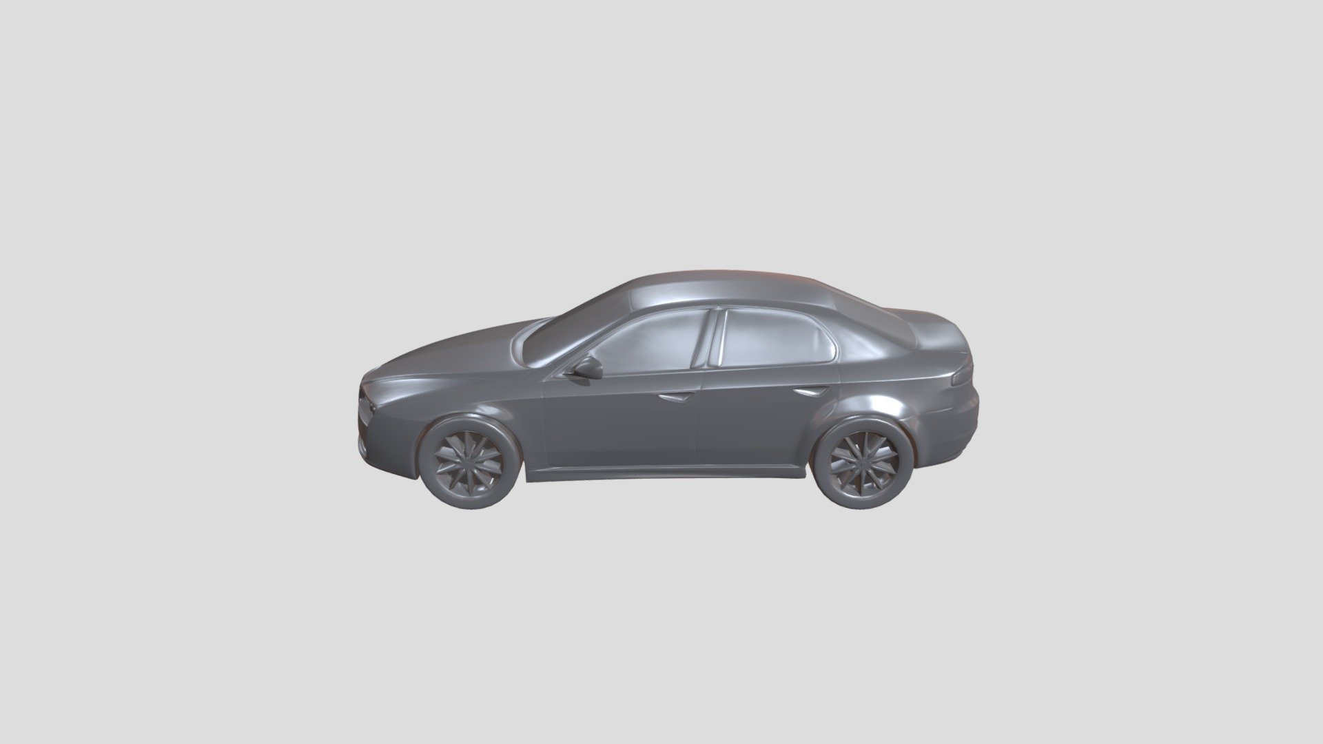 Alfa Romeo 159 - 3D model by CarCreew20 [67b32e1] - Sketchfab