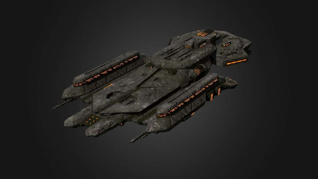 spaceship N3 s3 - 3D model by evan3d [67b3389] - Sketchfab