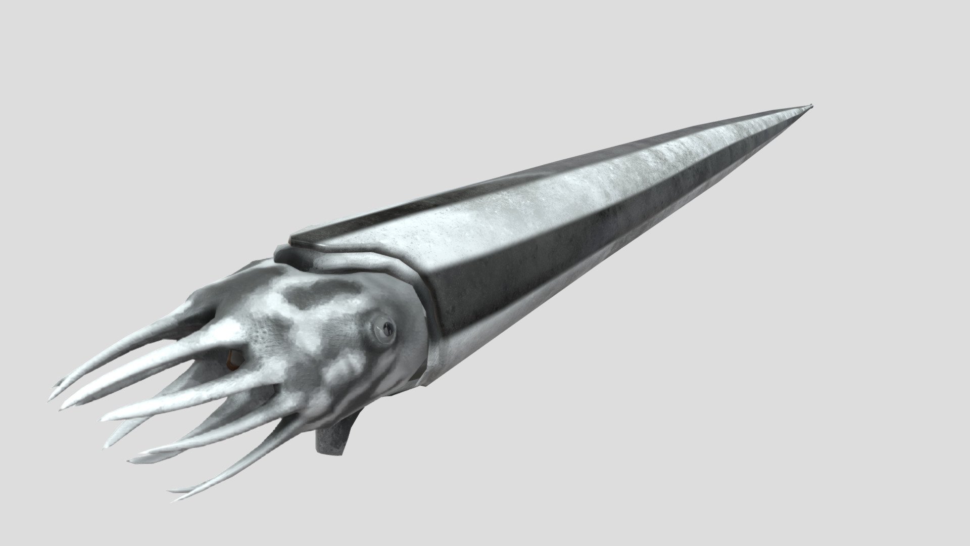Bactrites aciculum - 3D model by Paleobiome [67b6022] - Sketchfab