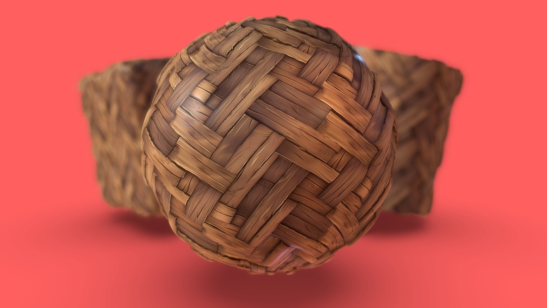 Stylized PBR Texture / Material Wood Planks - Buy Royalty Free 3D model ...