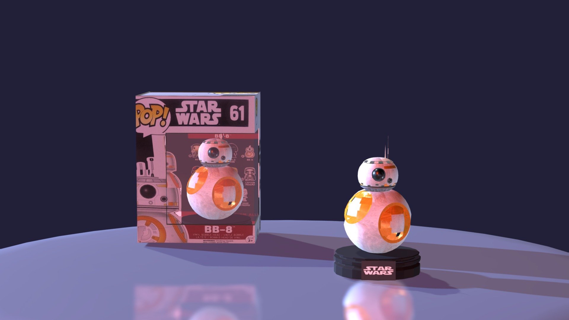 Producto BB-8 - 3D model by Leonor.R.E [67b8067] - Sketchfab