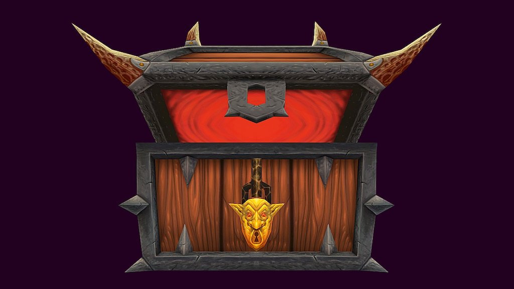 WoW-Style Treasure Chest - 3D model by mjmwinkler [67b8809] - Sketchfab