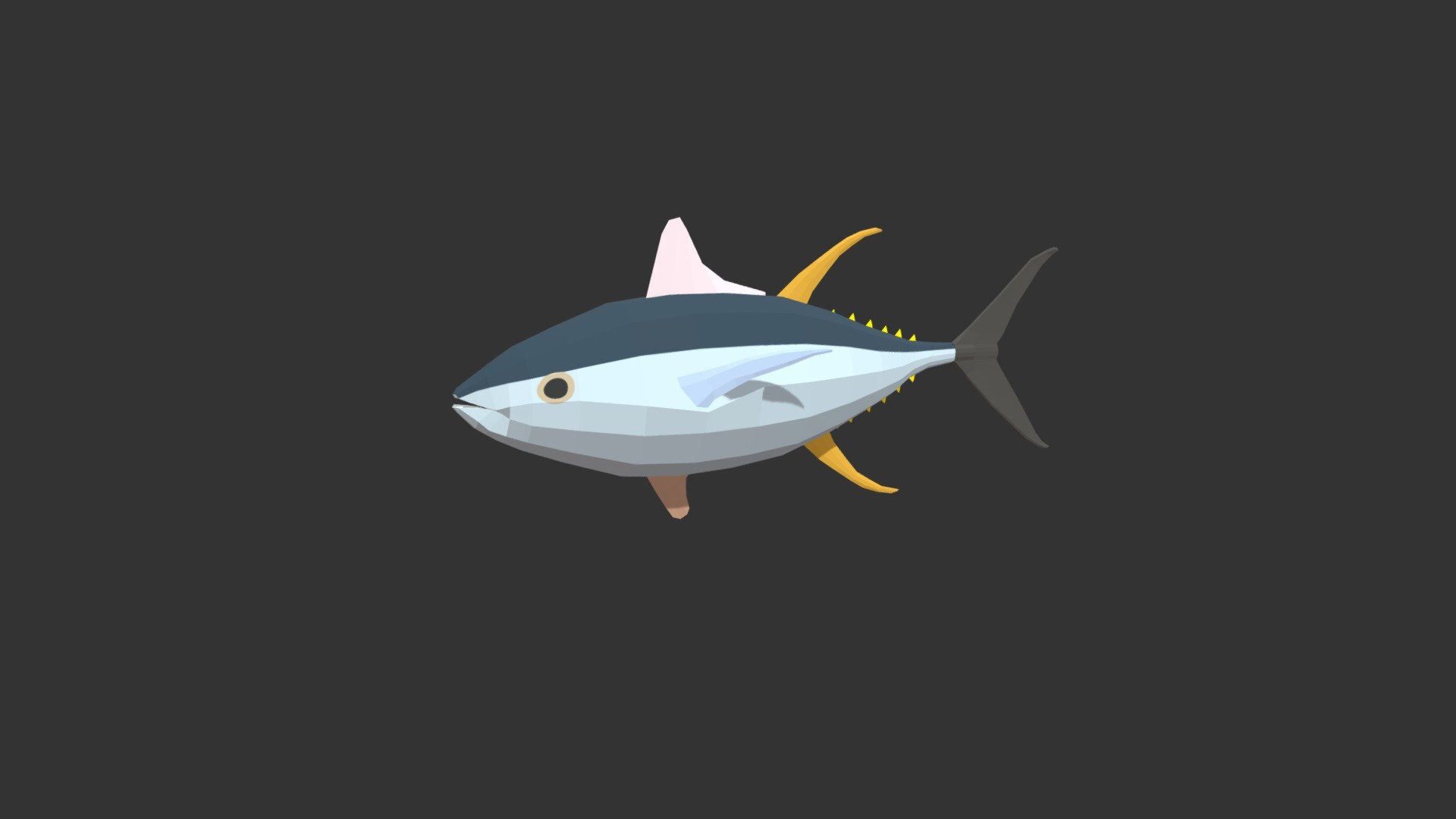 Yellowfin Tuna - 3D model by josluat91 [67b8973] - Sketchfab