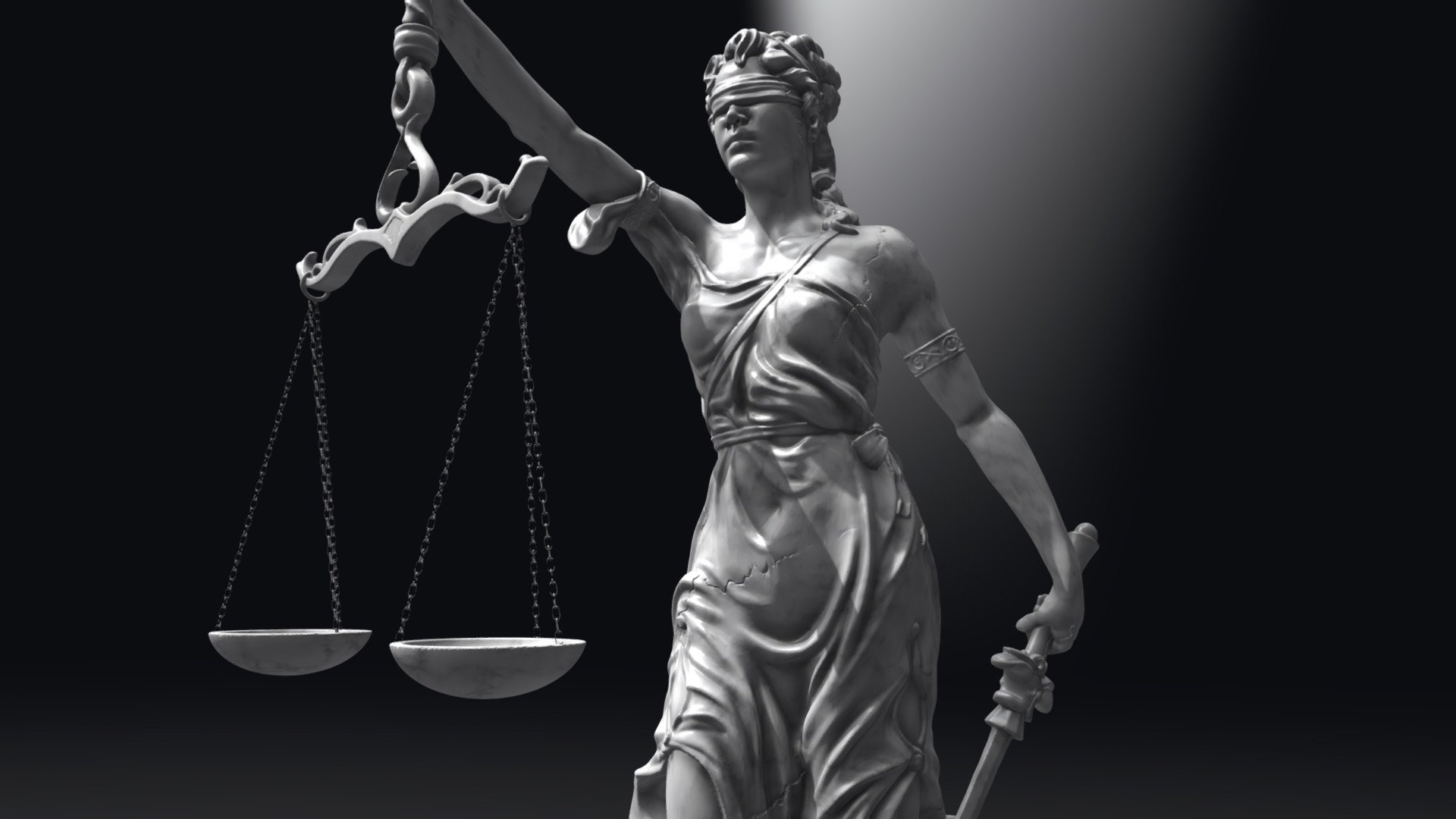 Lady Justice - 3D model by Kenny Maguire Studio (@Kenny.Maguire.Studio ...