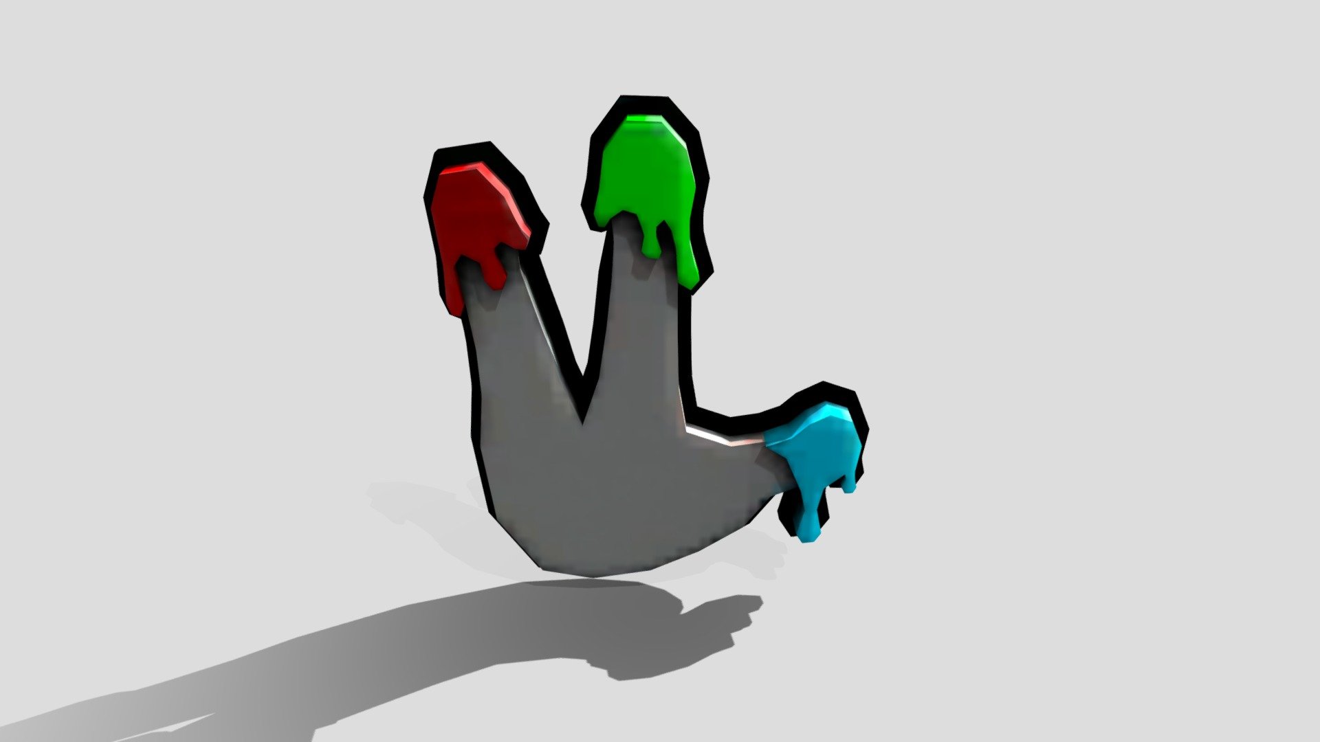 FINGER PAINTER - Download Free 3D model by Zenix (@Zenix.gtag) [67b9931 ...