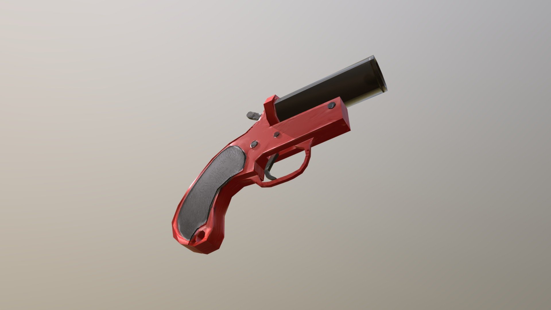 Signal gun - 3D model by Gary0912 (@n870018no) [67ba76b] - Sketchfab