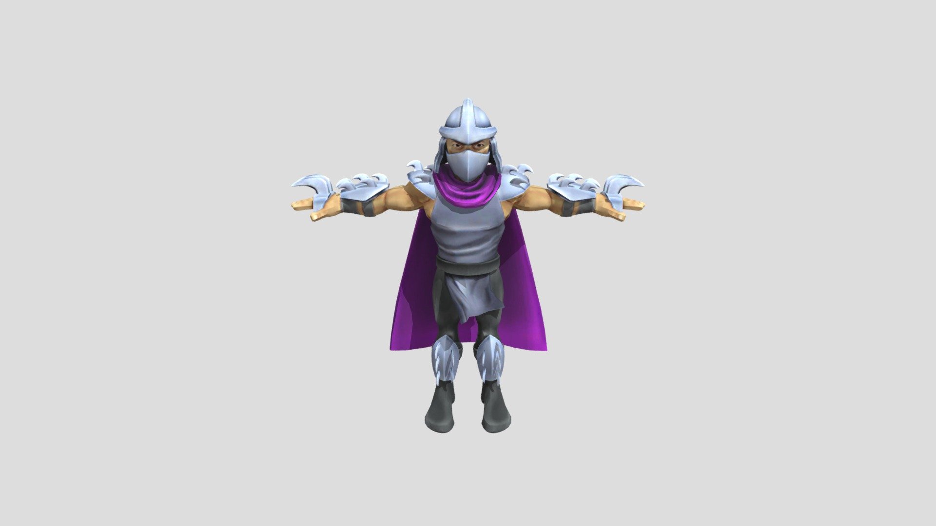 TMNT Shredder - Download Free 3D model by Tigerar1 (@allanromanreyes ...