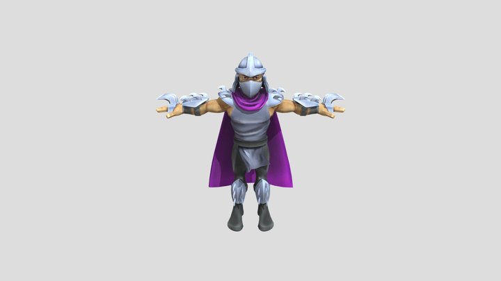 Shredder 3D models - Sketchfab