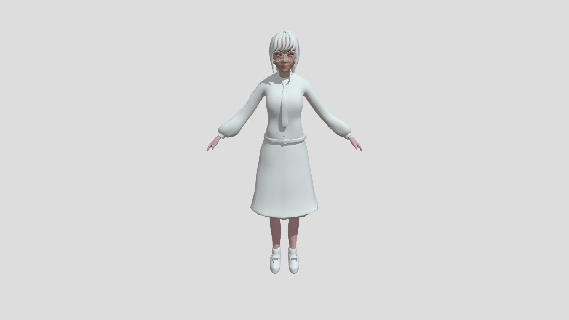 Female character Low poly - Download Free 3D model by ohmmi5955 ...