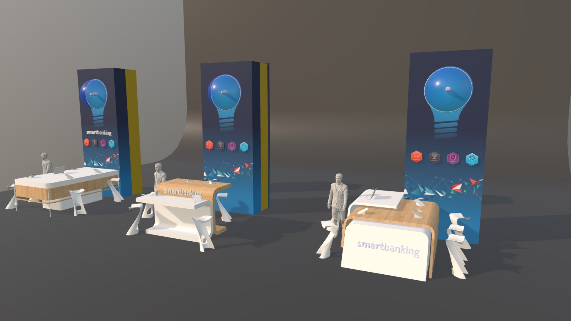 ADB SMartbanking V04.1 - 3D model by Option1 [67bbd0f] - Sketchfab