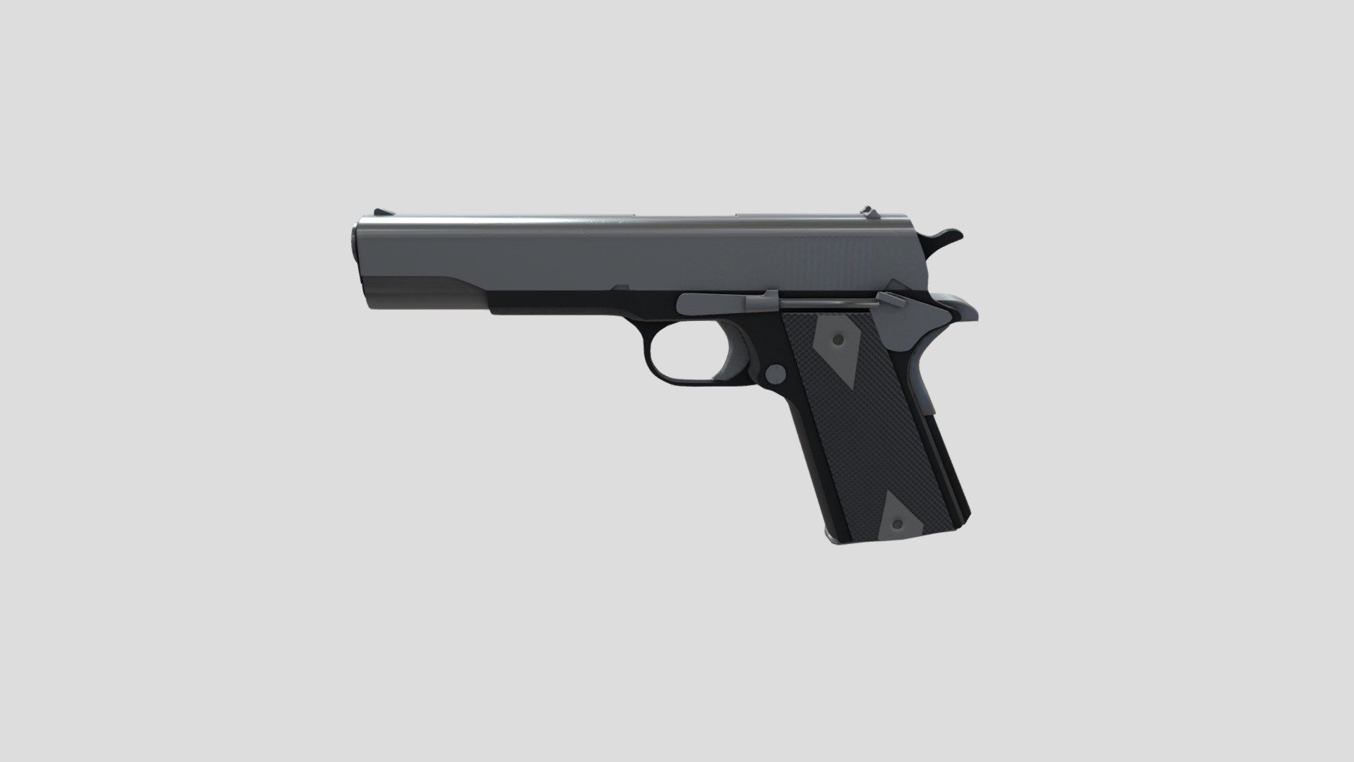 M1911Revisited - 3D model by red7713 [67bbf85] - Sketchfab