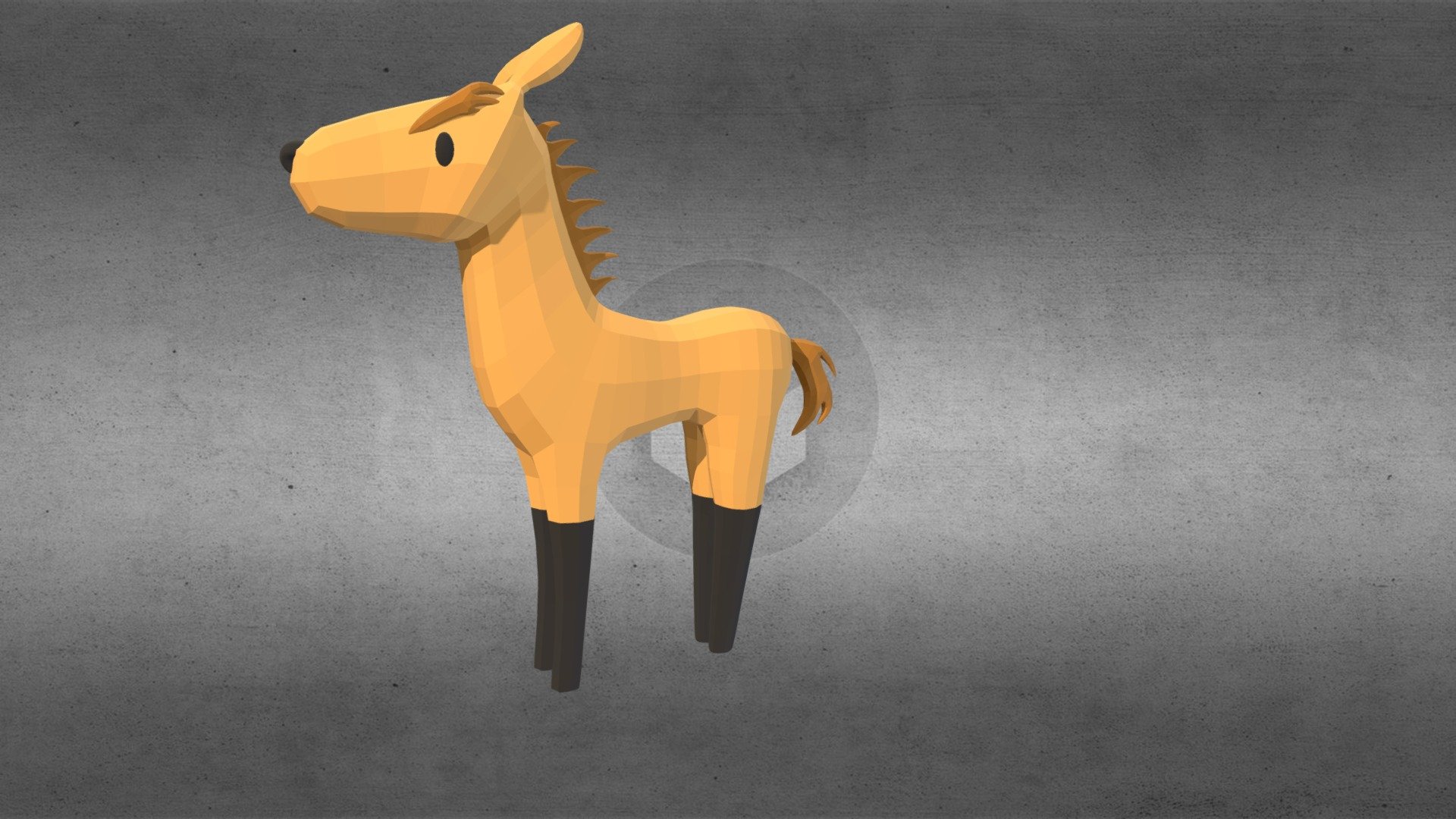 Maned Wolf Low-Poly Model - 3D model by Mysticreator [67bc394] - Sketchfab