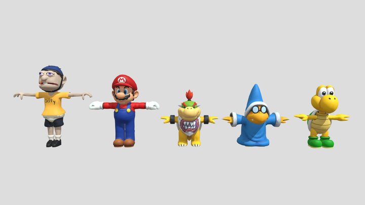 Jeffy 3D models - Sketchfab