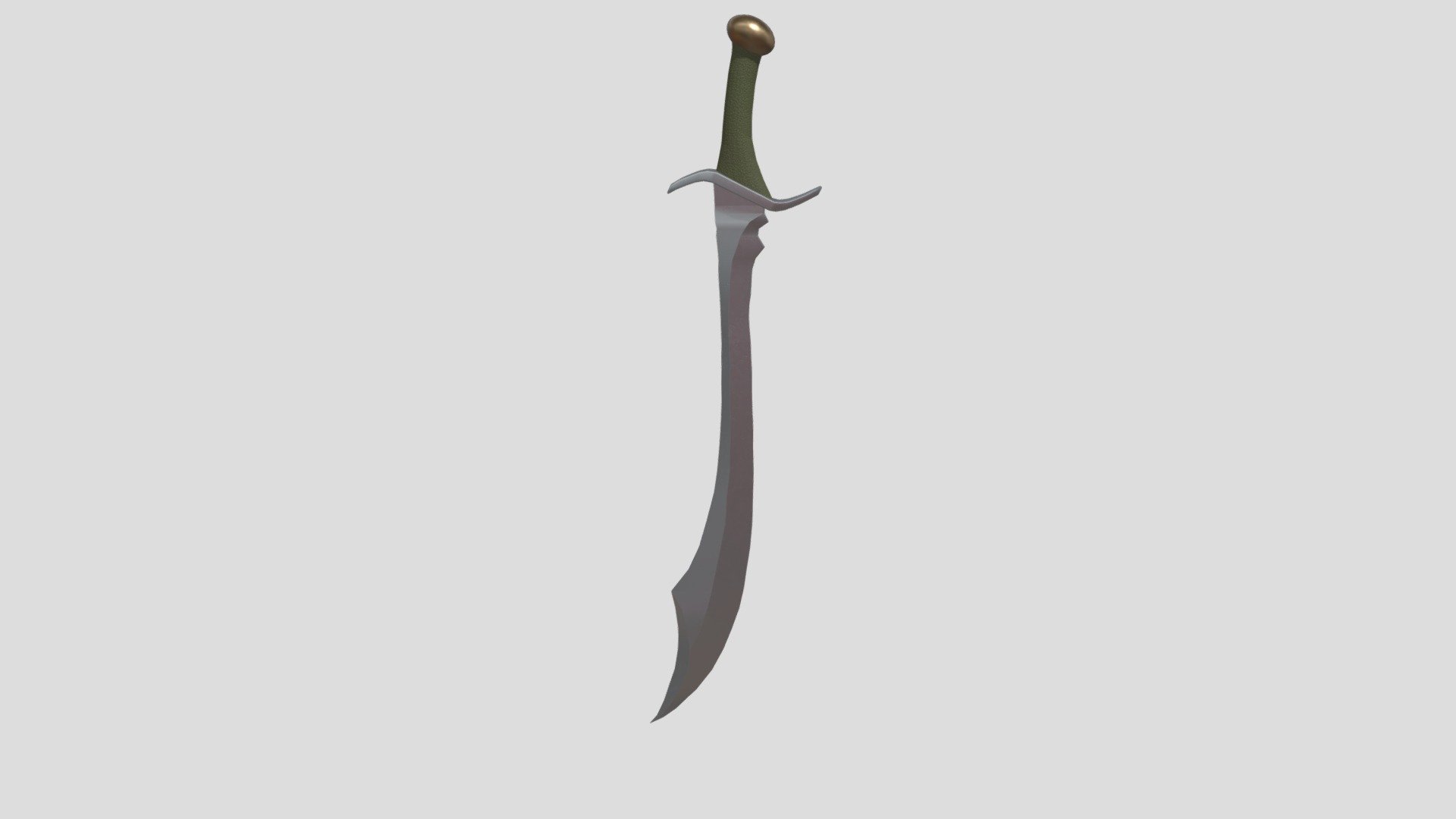 Scimitar - Download Free 3D model by Bryce Phillips (@brycecube) [67be1fd] - Sketchfab