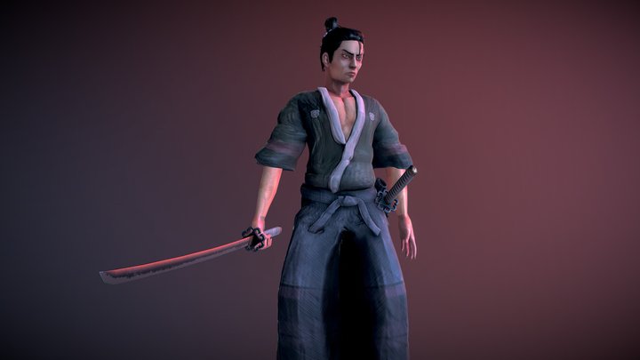 Samurai 3D models - Sketchfab