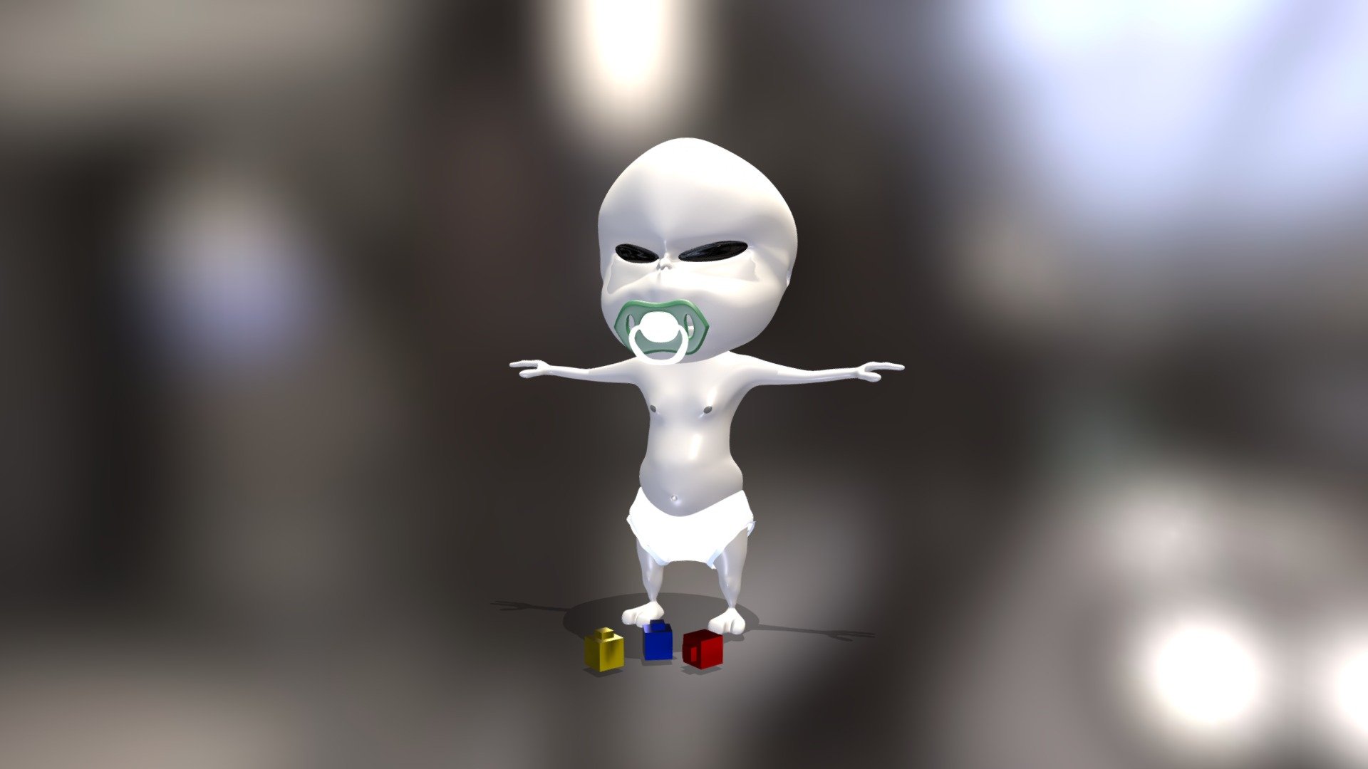 Baby Alien - 3D model by dnzdmrl [67c0224] - Sketchfab