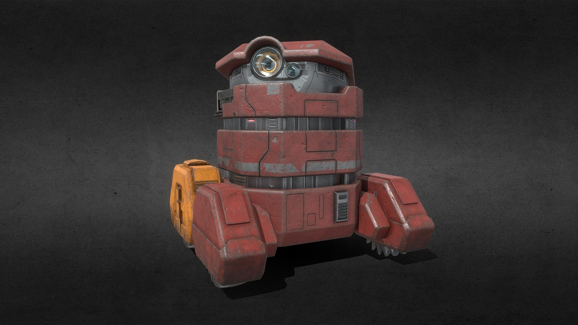 Andor's B2EMO (Animated) - 3D model by Carl Andersson (@CarlAndersson ...