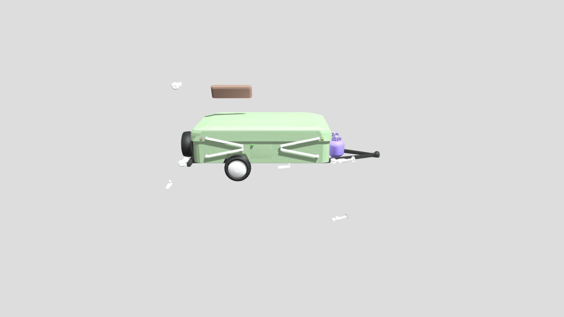 Popup Camper of my own design - Download Free 3D model by csmgj7 ...