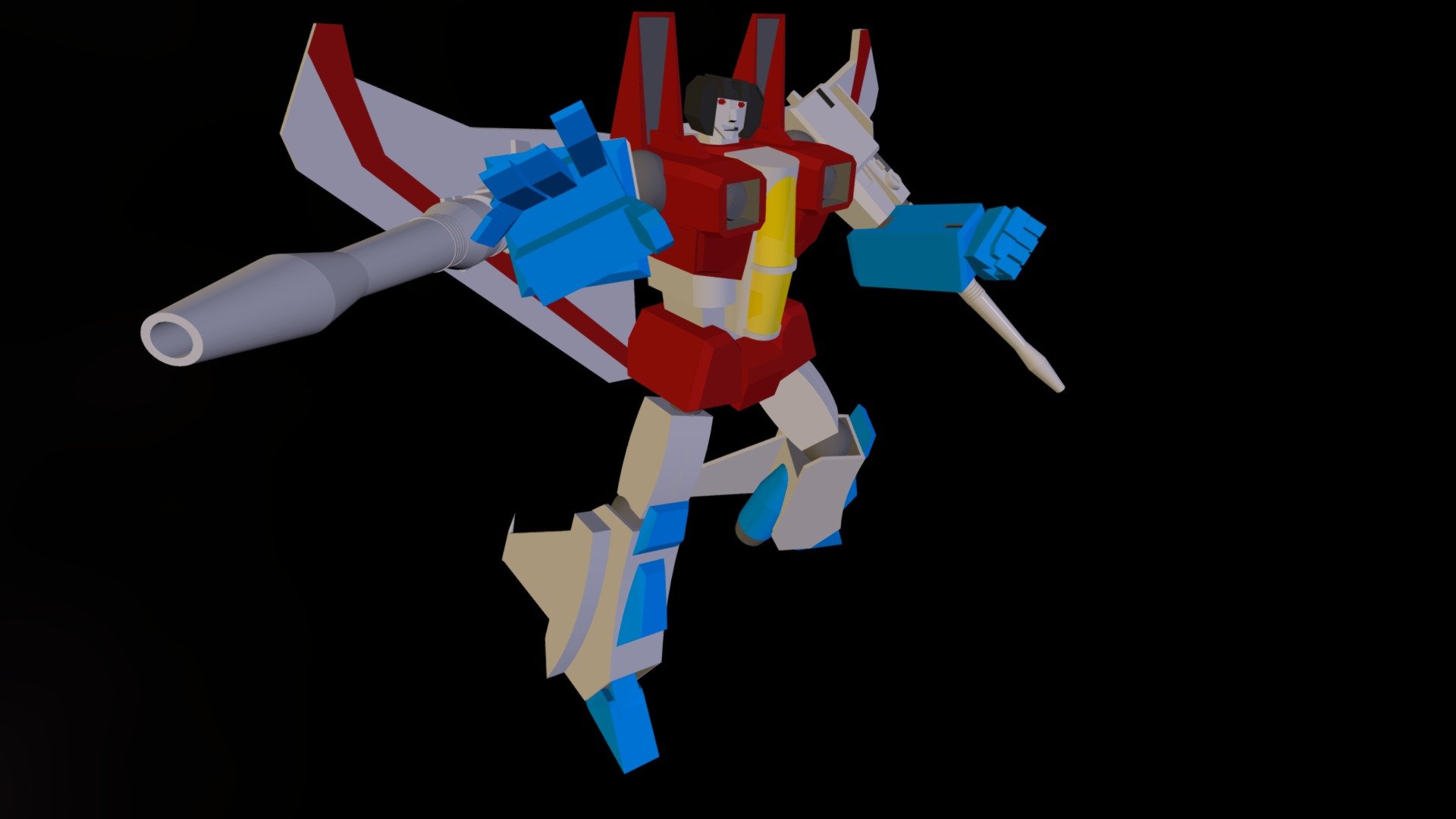 Starscream - Download Free 3D model by Dave Scadden (@scadden) [67c2350 ...
