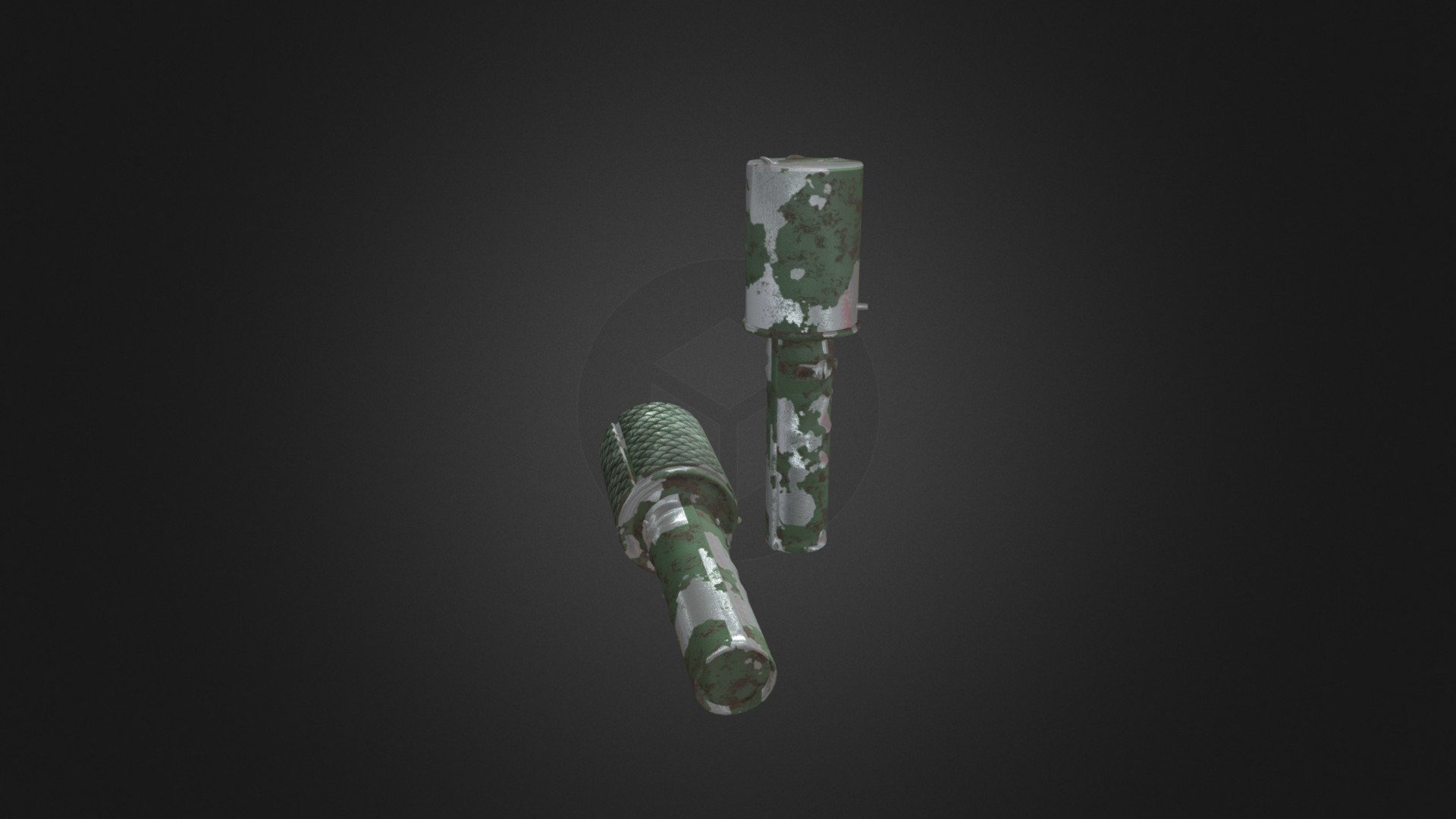 Grenade RGD33 - 3D model by Ravi Jangid (@ravijangid.rv) [67c278f ...