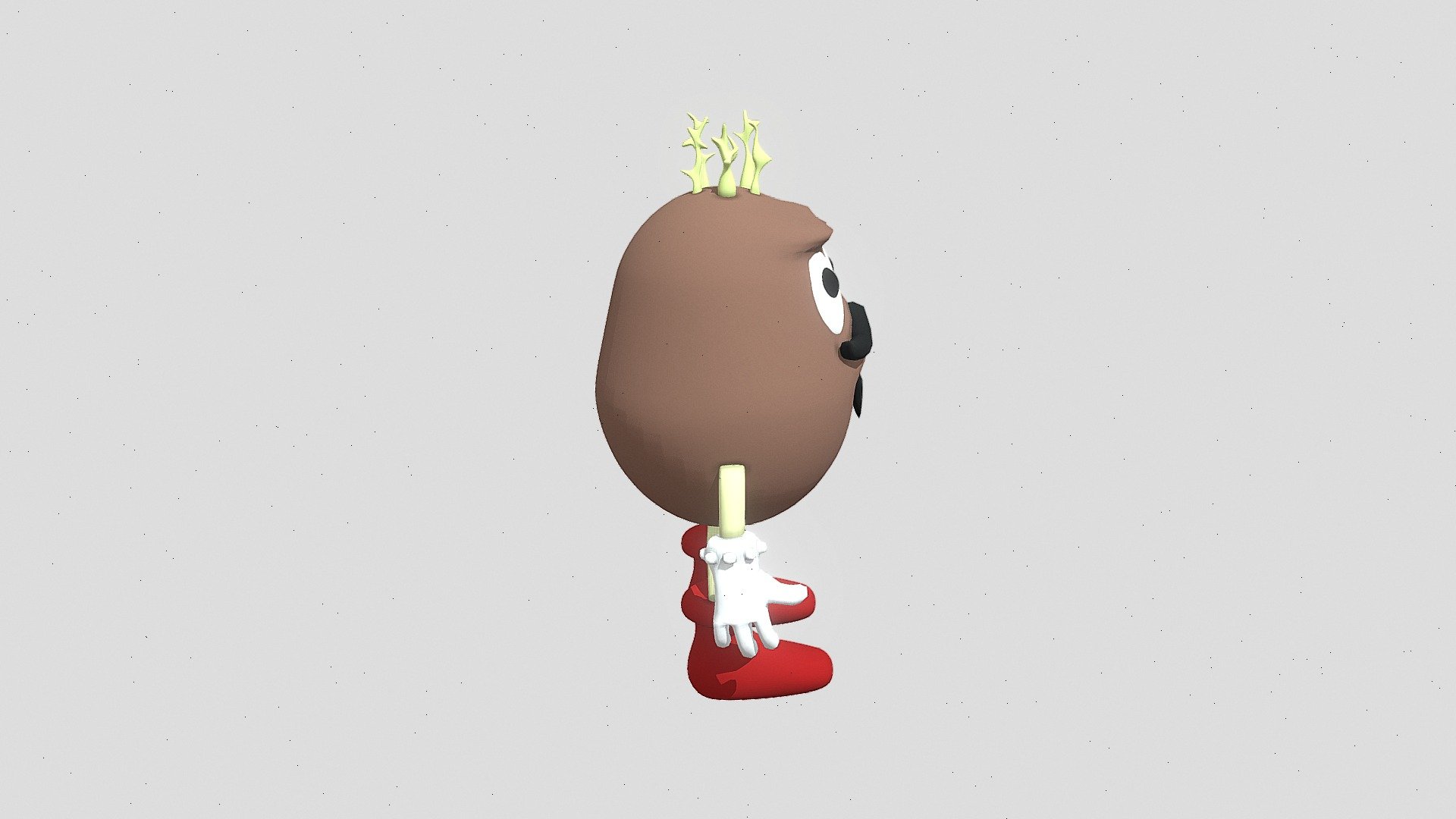 Potato Avatar - Download Free 3D model by ahmedazizghadhab [67c6057 ...