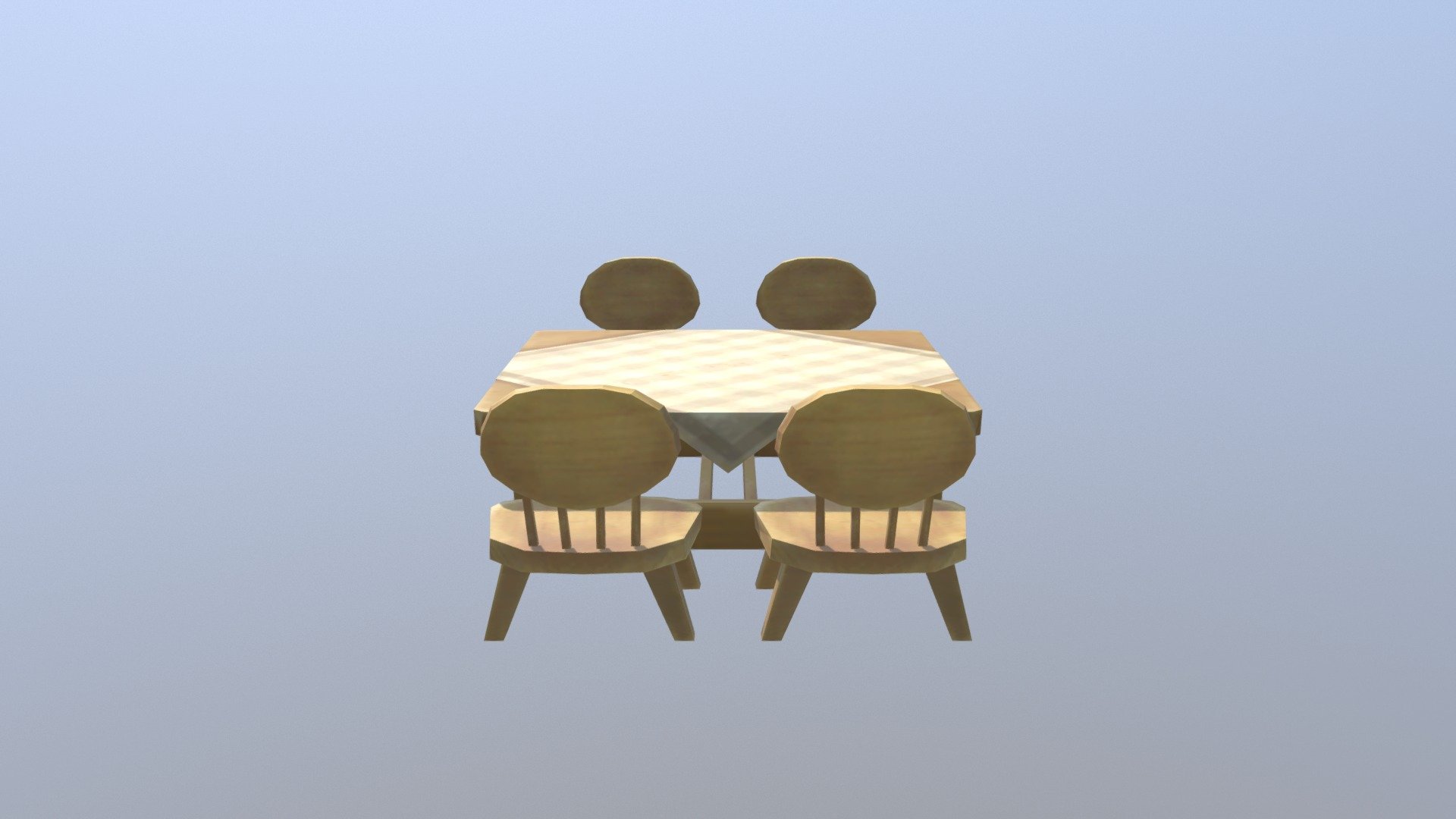 Harvest Moon Dining table - Download Free 3D model by bibacbash [67c65d3] - Sketchfab