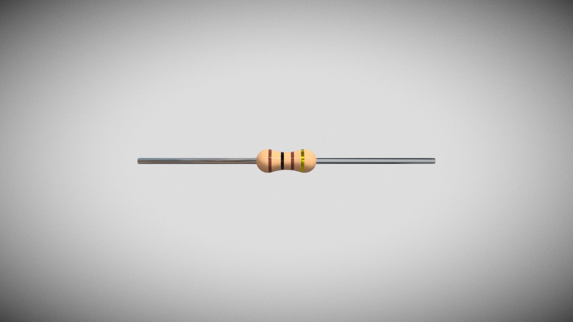 Resistor 100 Ohms - Download Free 3D model by Robótica Paraná ...