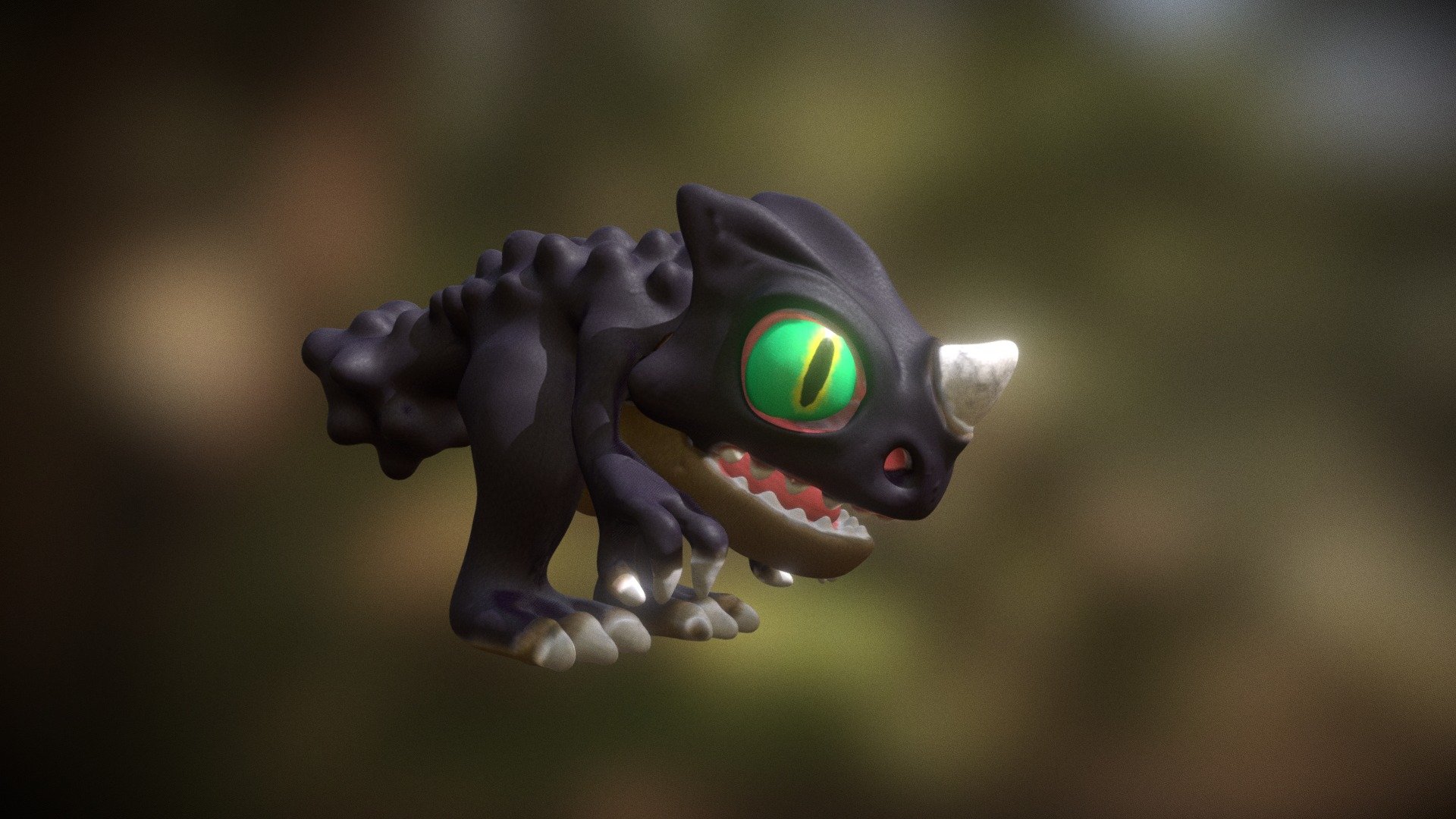 Baby Dinosaur - 3D model by Jose Marcano (@hight3mp) [67c676a] - Sketchfab