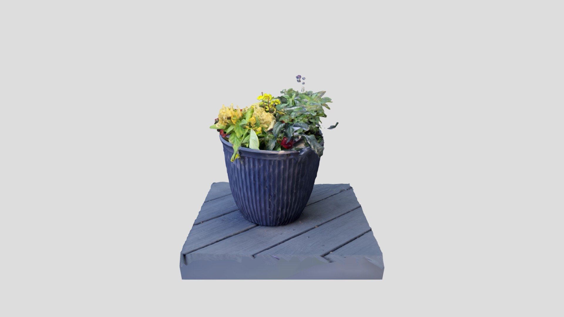Flower pot - Download Free 3D model by check3d [67c74c9] - Sketchfab