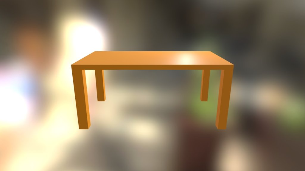 Meja Kayu 3D by Lilik Mutiatul - 3D model by lilik [67cacde] - Sketchfab