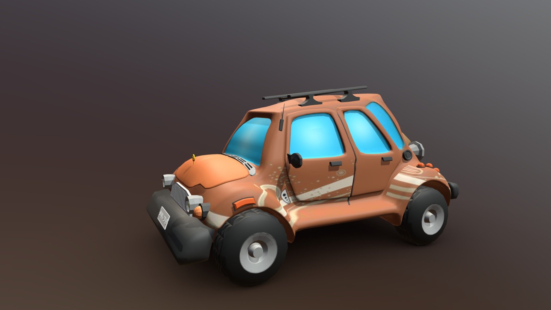 Cartoon Car - 3D model by Madanshekaf [67cbced] - Sketchfab