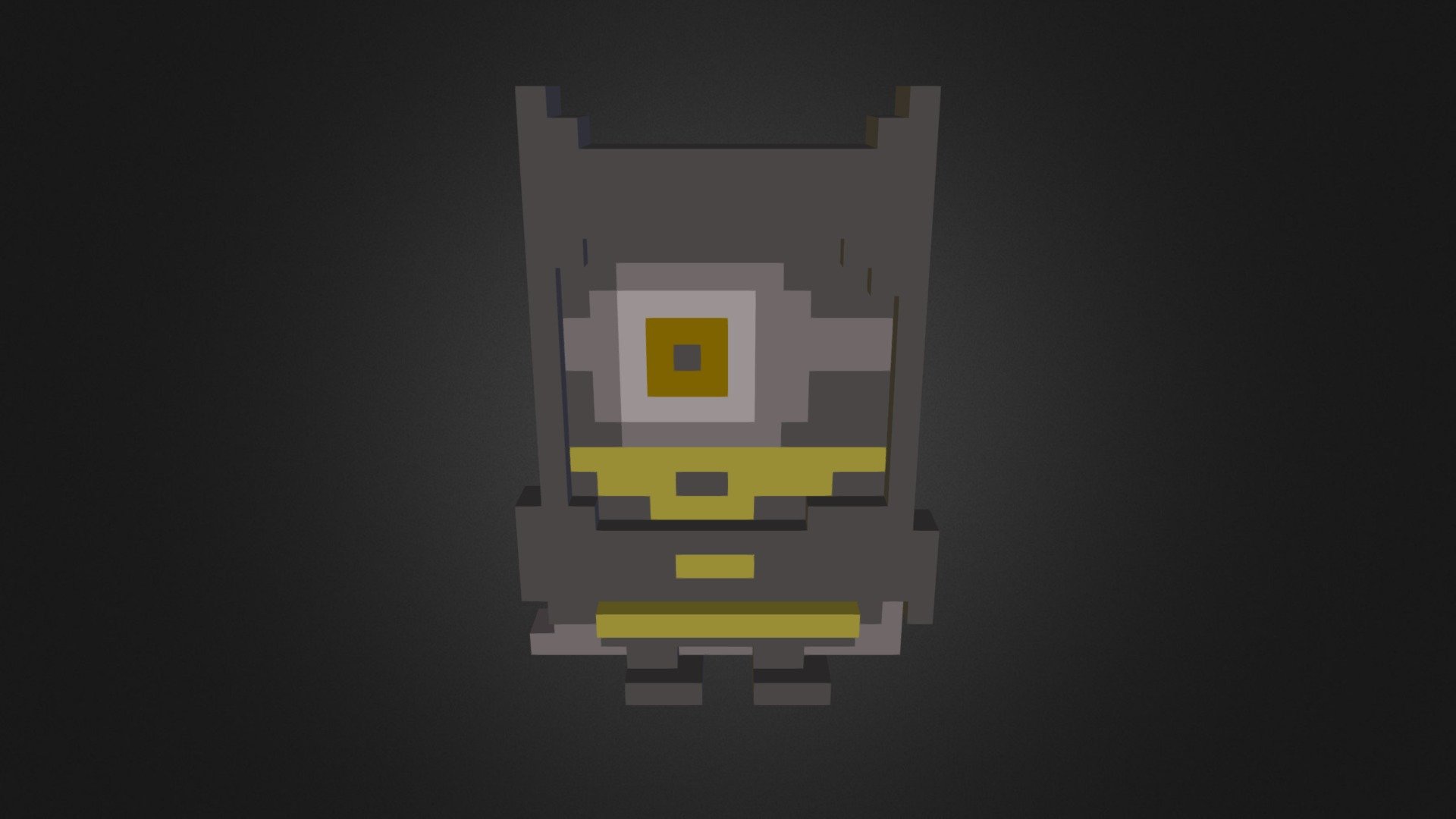CUBE Minion Batman - 3D model by treebuild [67cd3a6] - Sketchfab