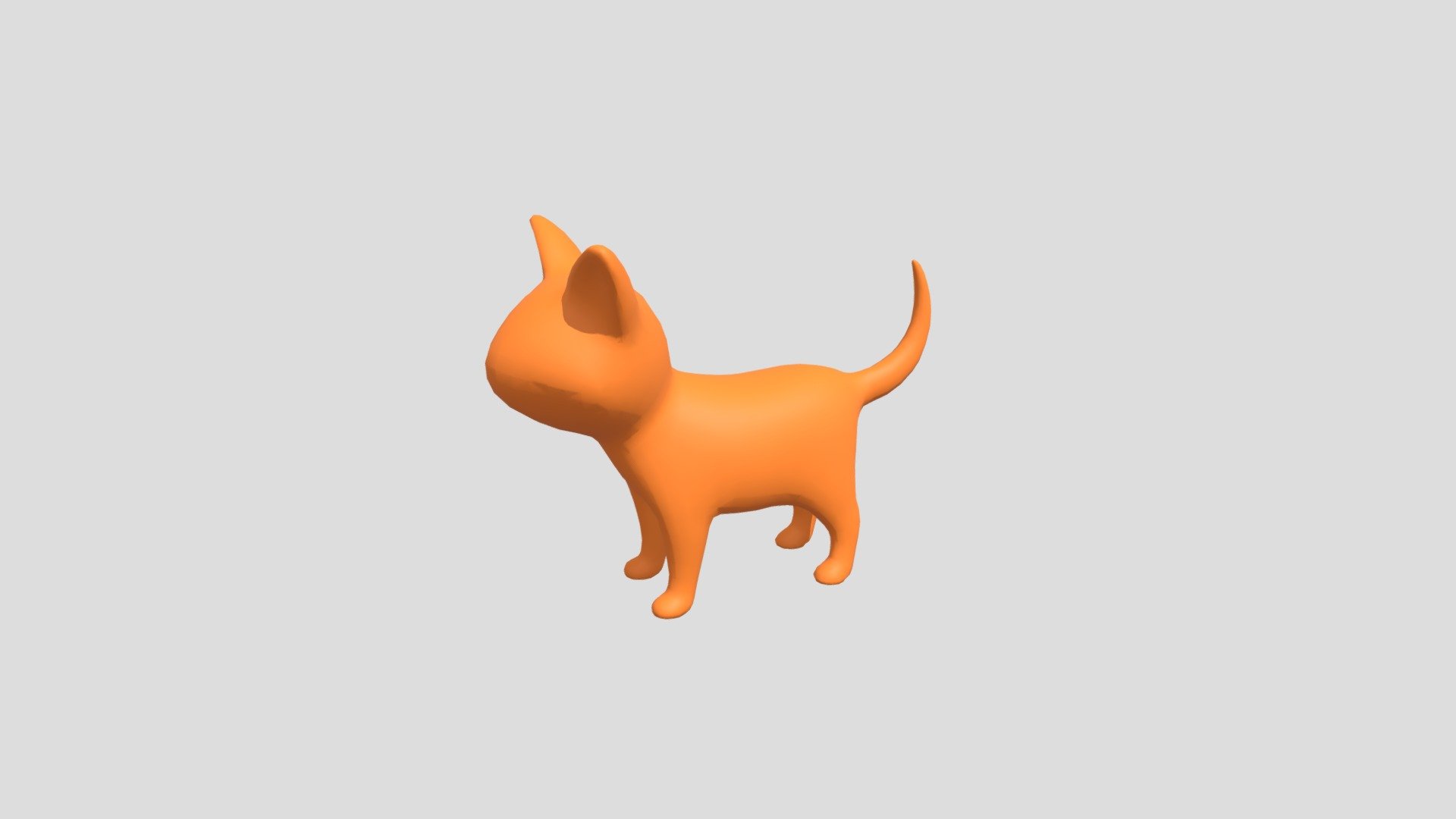 Cat - 3D model by lingebarda [67d0b3e] - Sketchfab