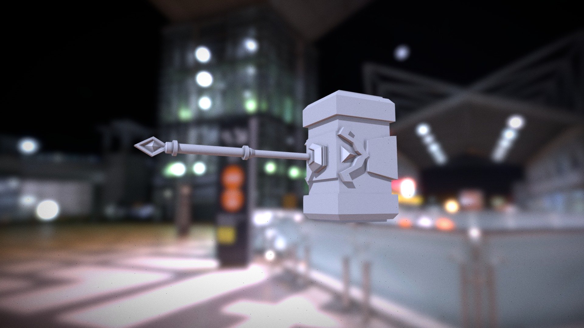 Poppy´s Hammer l LOL Practice - 3D model by Eda_lyn (@Eda_lyon ...