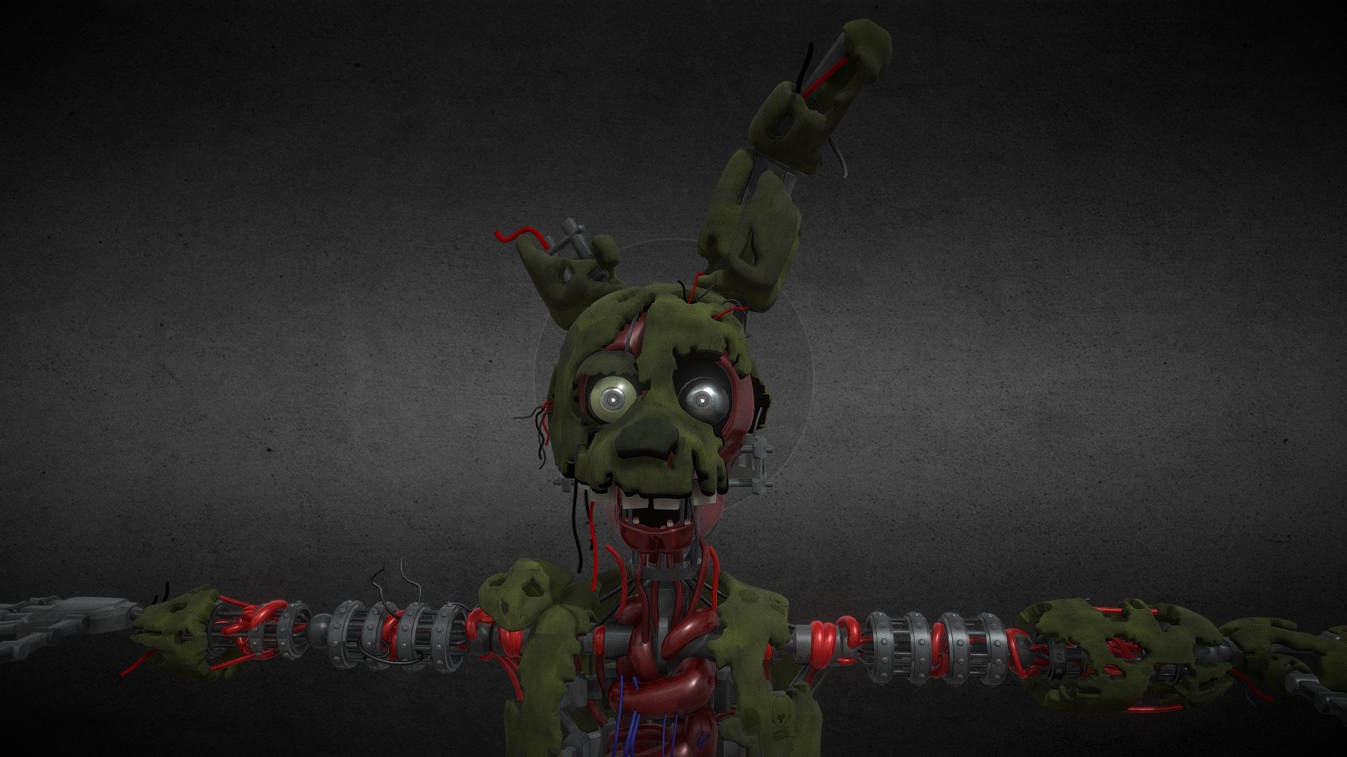Ignited_ Springtrap_V1 - Download Free 3D model by landan2027 [67d177a ...