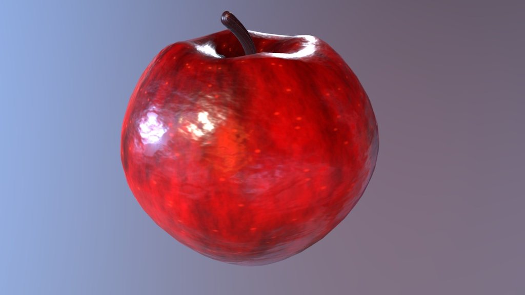 Red Apple - Download Free 3D model by Even Topland (@even572) [67d17da ...