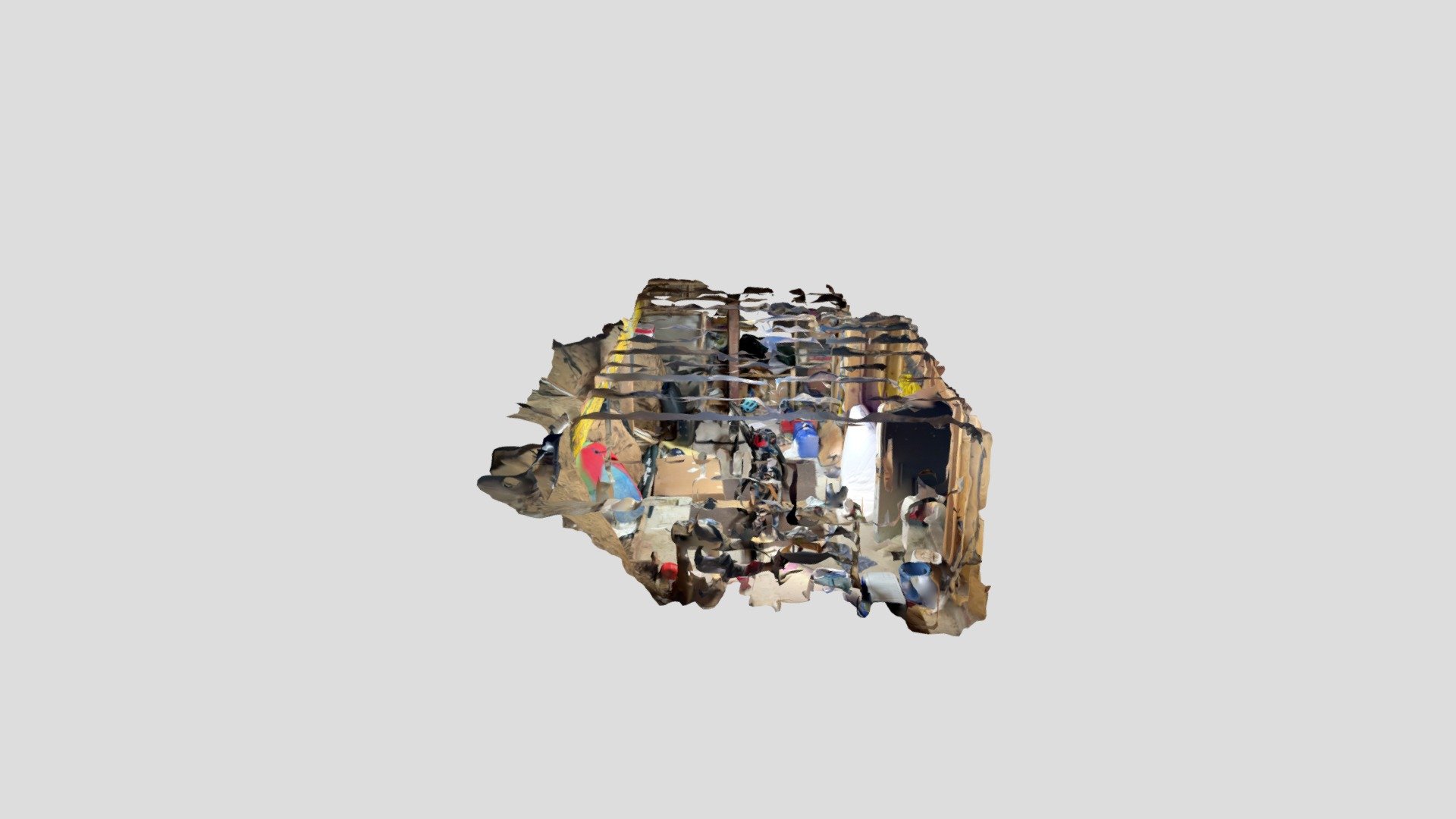 Basement interior lidar scan - Download Free 3D model by ...
