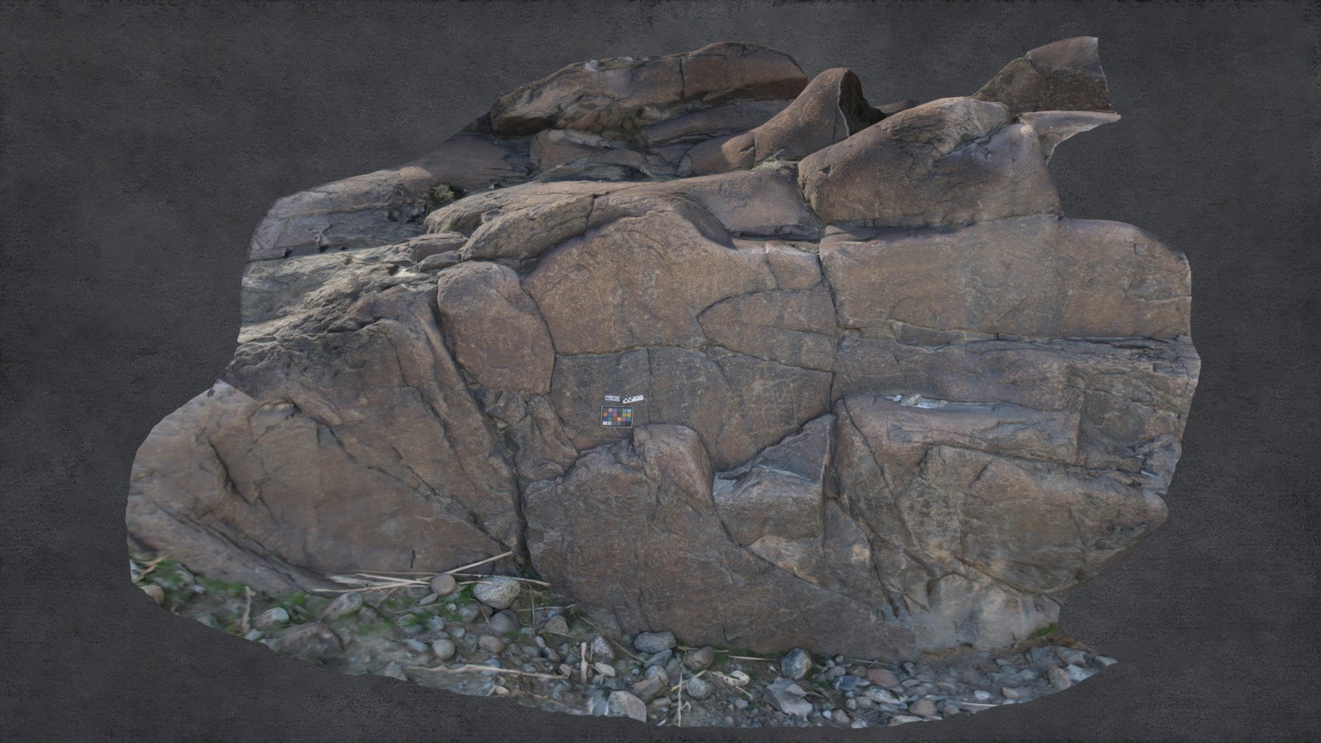 Rock Carving at HodarGah (Rock 91-5) - 3D model by cvlablums [67d1d78 ...