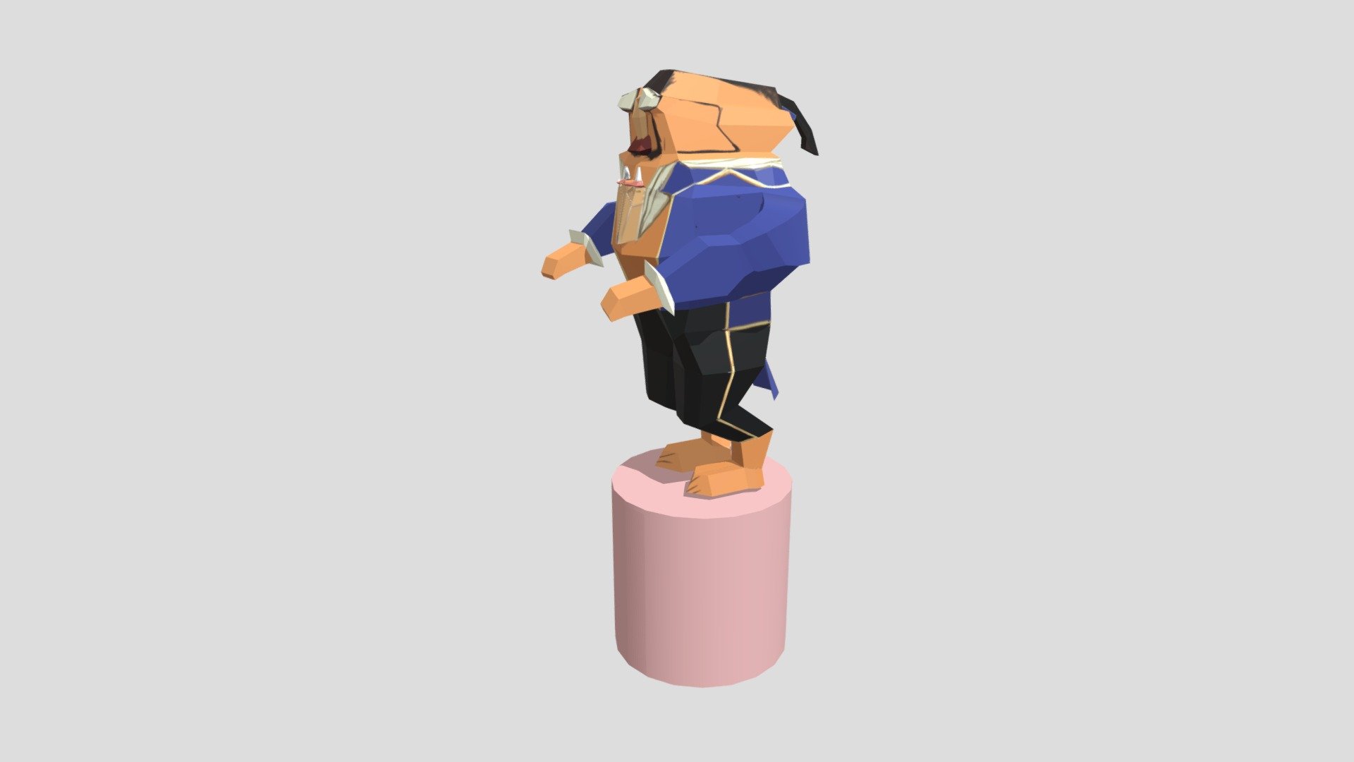 Beast_model - Download Free 3D model by henke123 [67d1f7e] - Sketchfab